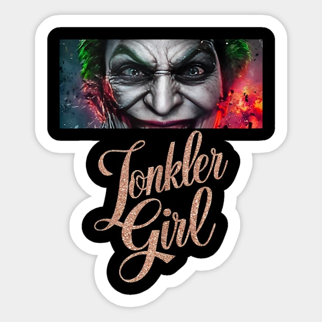 Evil Jonkler Girl - Halloween - Sticker | TeePublic